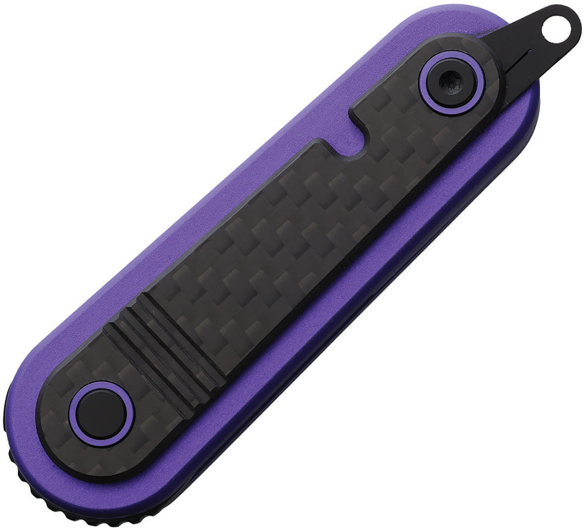 Revo Spirit Purple Button Lock Folding Knife | Atlantic Knife ...