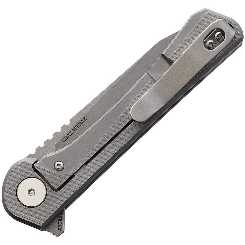 Sharps Bros. Meanstreak Framelock Titanium Folding MagnaCut Pocket Kni ...