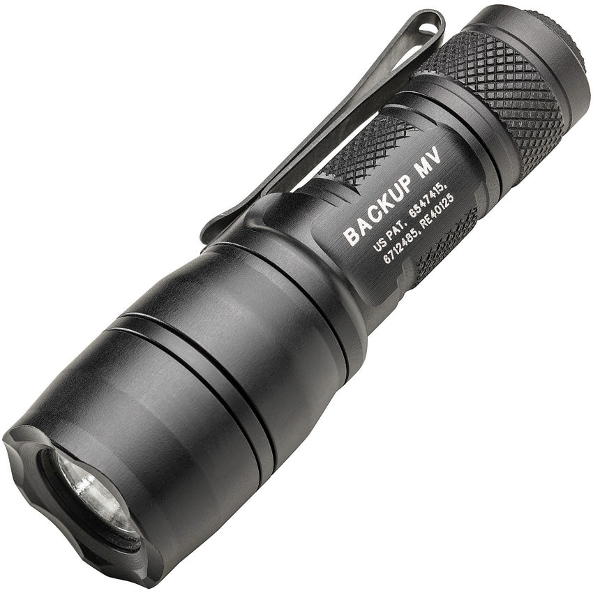 SureFire E1B Backup Black 400 Lumens Water Resistant Flashlight E1BMV ...