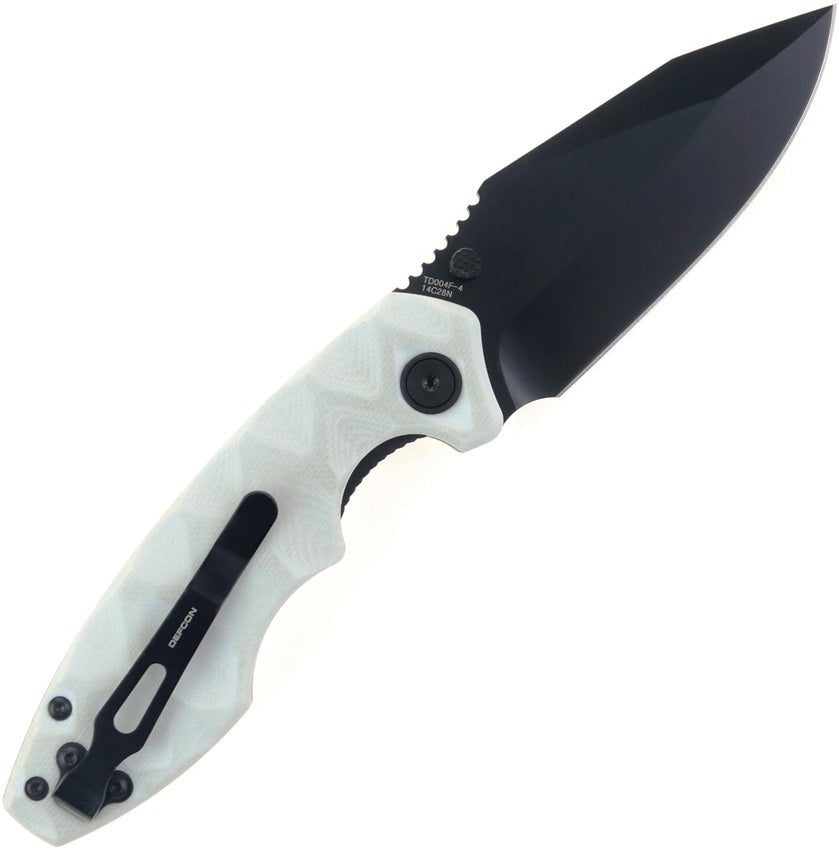 Defcon Revive Tactical White Folding Knife | Atlantic Knife – Atlantic ...