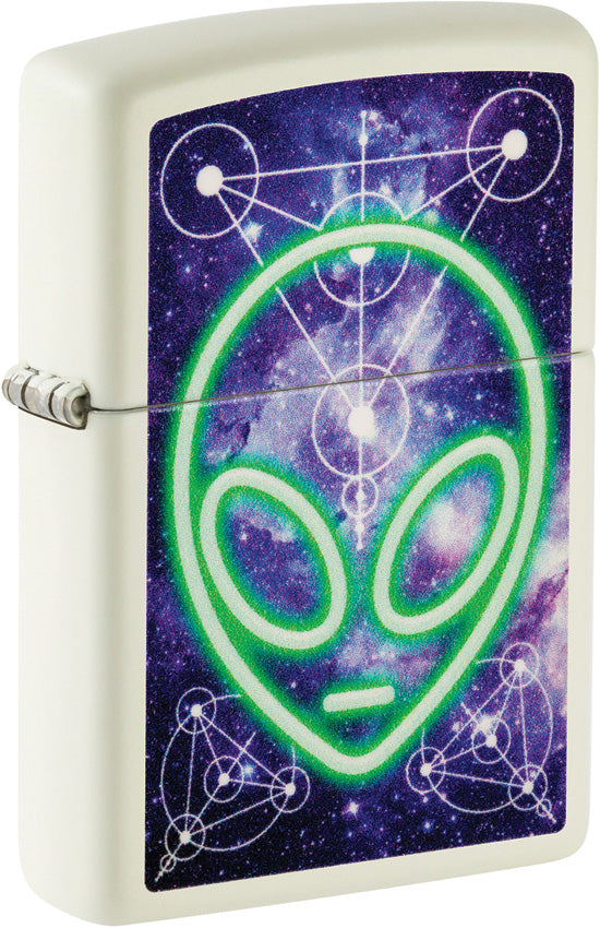 Zippo Glowing Alien Lighter | Premium Windproof USA Made Lighter ...