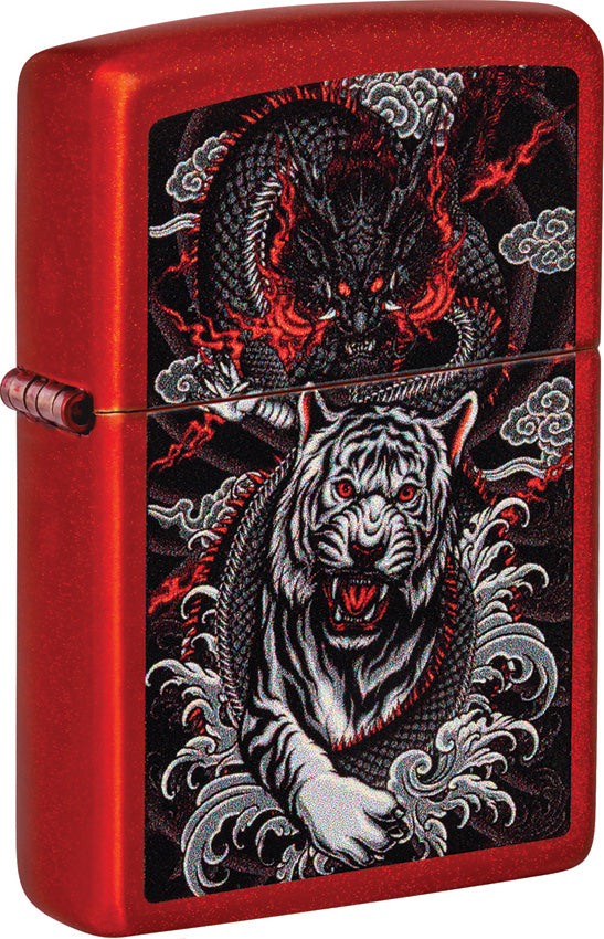 Zippo Dragon Tiger Lighter | Premium Windproof USA Made Lighter ...