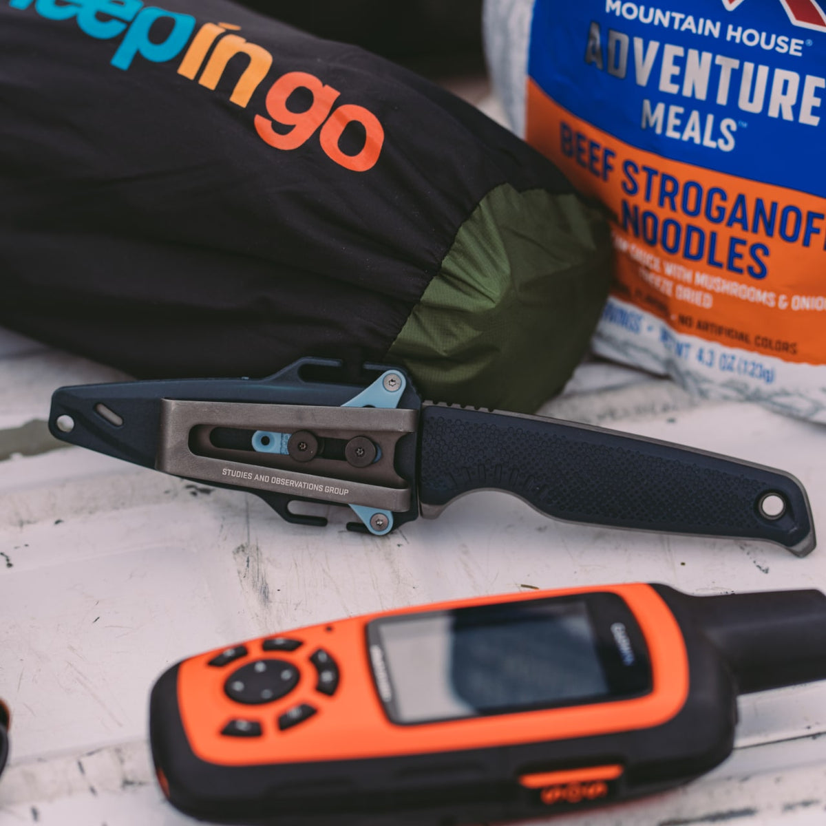 Sog Altair FX Squid Ink Blue Fixed Blade Knife | Shop Atlantic Knife ...