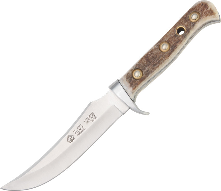 Puma Stag Skinner Fixed Stainless Blade Knife 116393 – Atlantic Knife ...