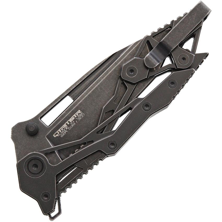 Quartermaster General Lee 2 Texas Tea Folding Pocket Knife Tanto EDC U ...
