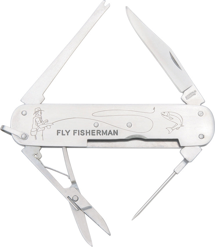 Marbles Fly Fisherman Folding Multi Tool Knife - 168 – Atlantic Knife ...