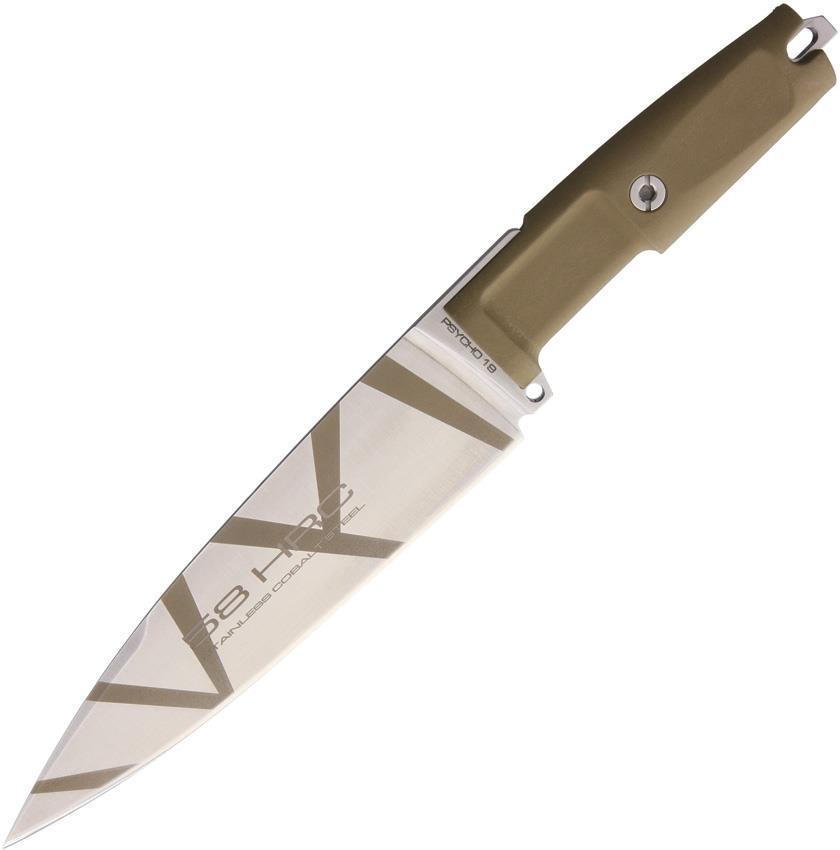 Extrema Ratio Psycho 19 Desert Camo Tan Bohler N690 Stainless Fixed Kn ...
