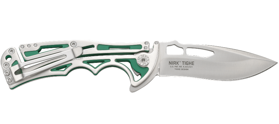 CRKT Nirk Klecker Lock Tighe Green Folding Knife 5241 – Atlantic Knife ...