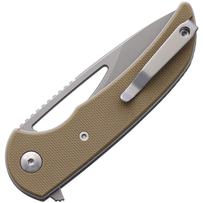 Ferrum Forge Knife Works Mini Archbishop Linerlock Tan 004t – Atlantic ...