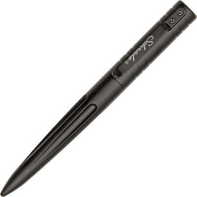Schrade Black aluminum Tactical Defense Pen penbk – Atlantic Knife Company