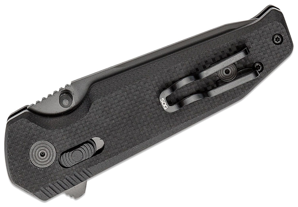 SOG Vision Serrated Combo Knife @ Atlantic Knife – Atlantic Knife Company