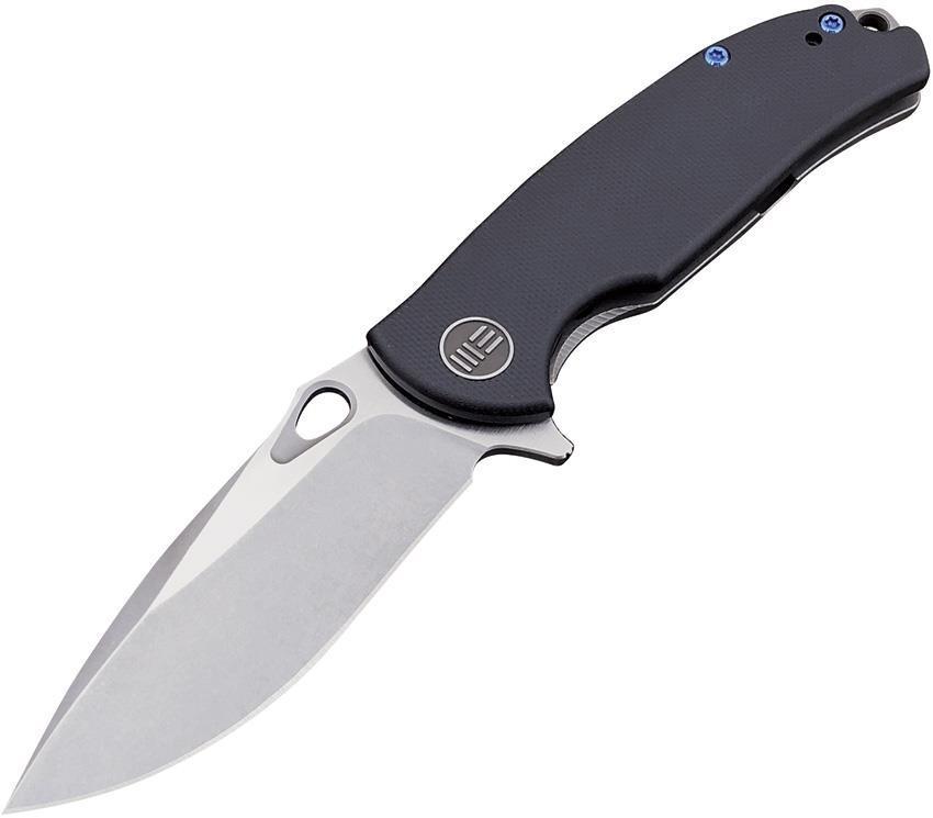 WE KNIFE CO Rectifier Black G10 Handle Stainless Satin Folding Blade K ...