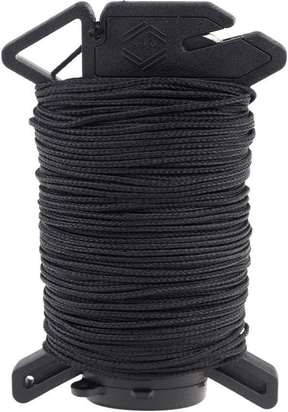 Atwood Rope MFG Ready Rope Micro Cord Black Paracord Spool MRRMS01 ...