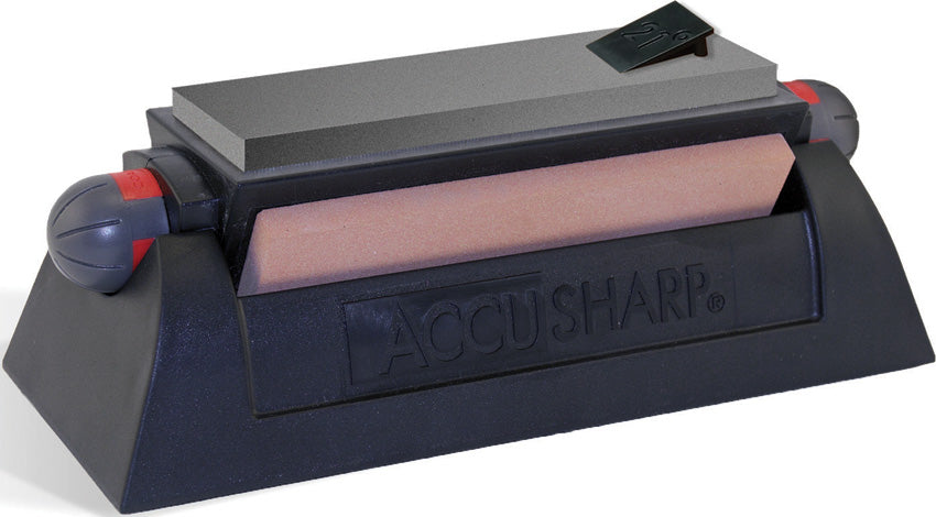 AccuSharp Tri-Stone System Smooth Black 9" Knife Sharpening Set 064C ...