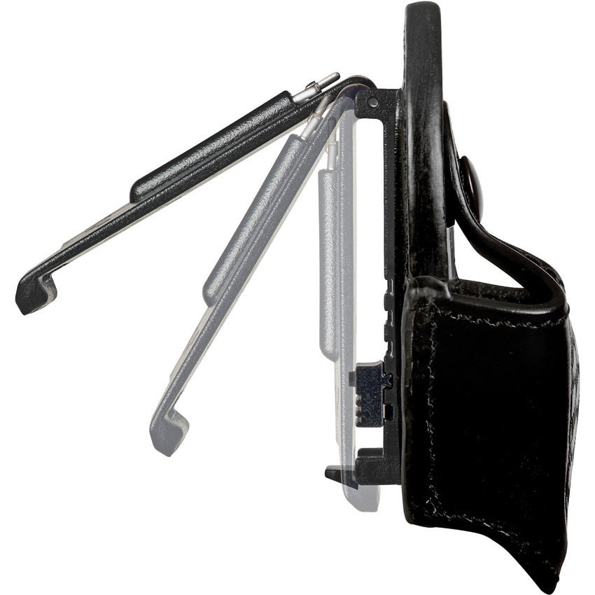 ASP Open Top Handcuff Case Black Leather Fits Chain or Hinged 56139 ...