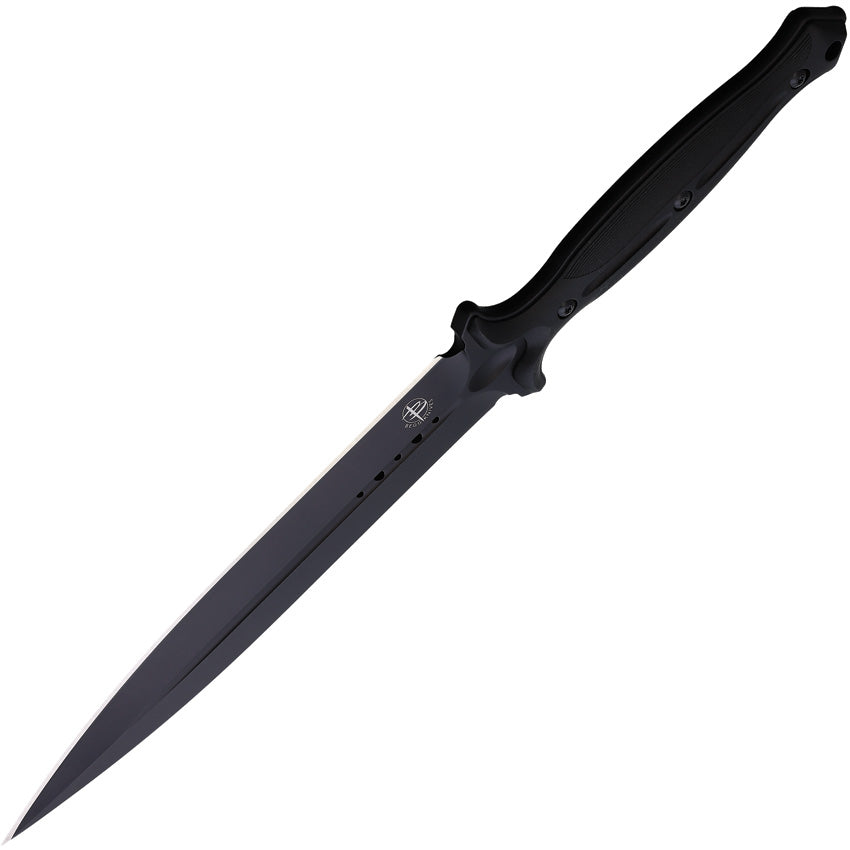 Begg Knives Filoso Dagger 13.5" Black 1095 Double Edge Fixed Blade Kni ...