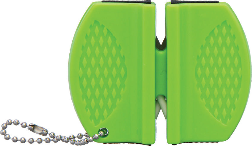Benchmark Green Knife Blade Edge Non-Slip Travel Keychain Sharpener 11 ...