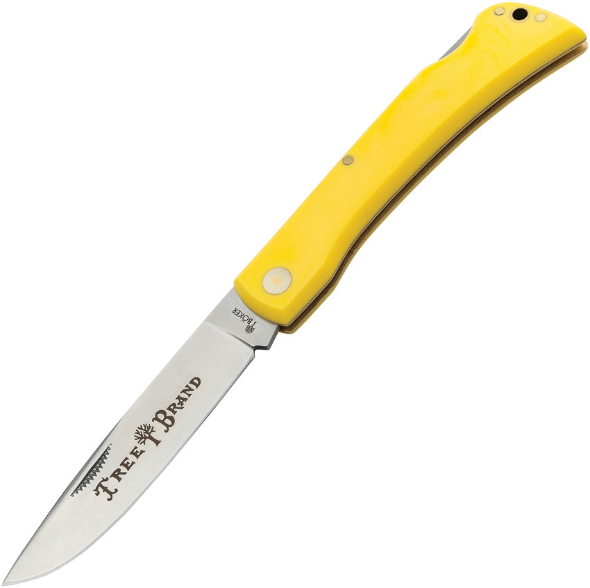 Boker Traditional Series 2.0 Tree Brand Range Buster Yellow Folding Kn ...