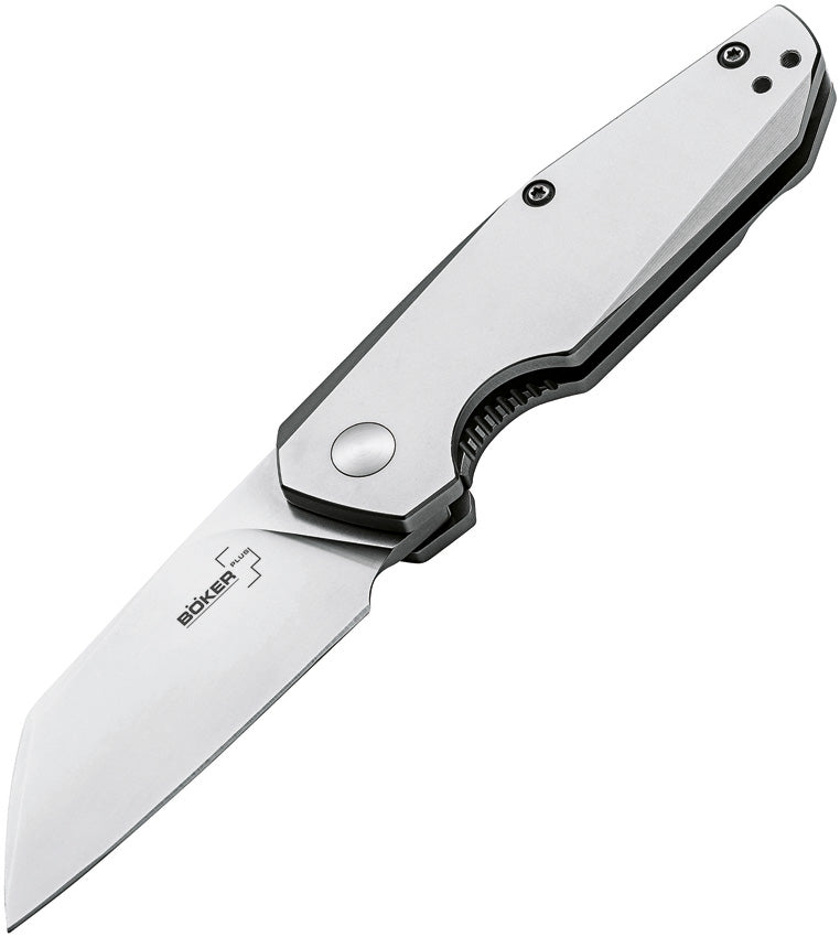Boker Plus Petit 42 Framelock Stainless Steel Folding D2 Pocket Knife ...