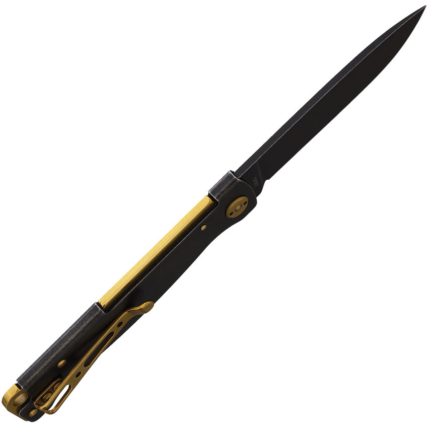 Boker Plus Atlas Slip Joint Black Stainless Folding 12C27 Sandvik Knif ...