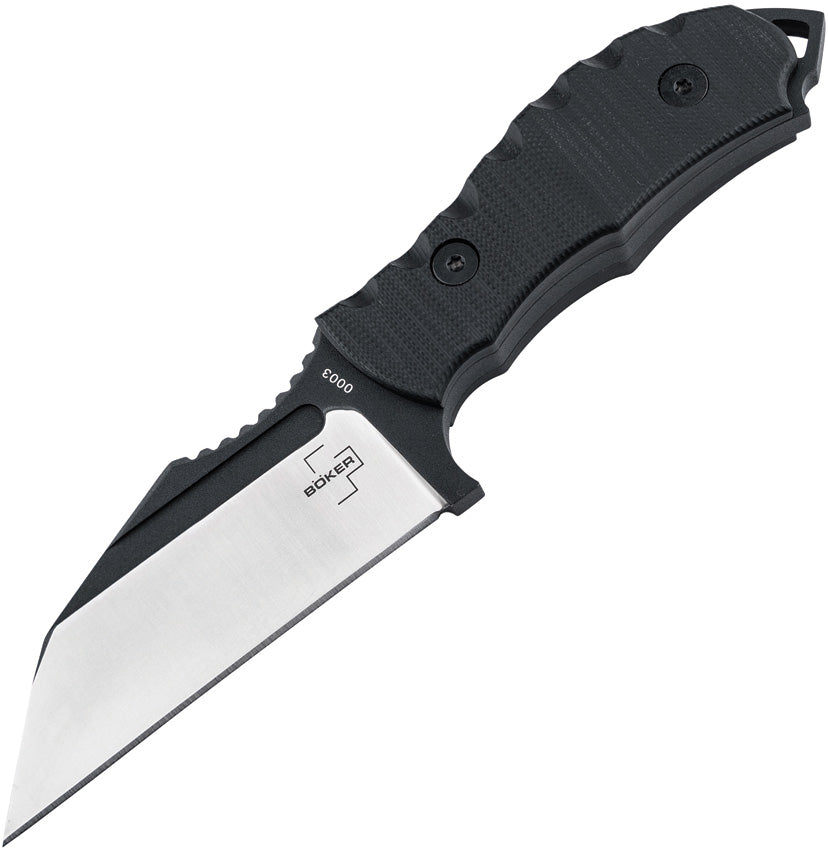 Boker Plus Boker Plus Andhrimnir Mini Black G10 D2 Fixed Blade Knife P ...