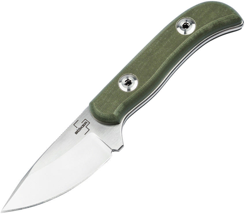 Boker Plus Boker Plus Dasos Green G10 D2 Steel Fixed Blade Knife P02BO ...