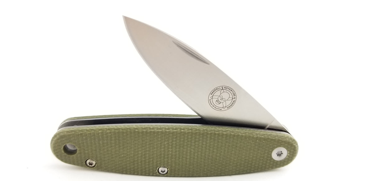 BRK Designed by ESEE Churp Linerlock Green Folding Pocket Knife c1 ...