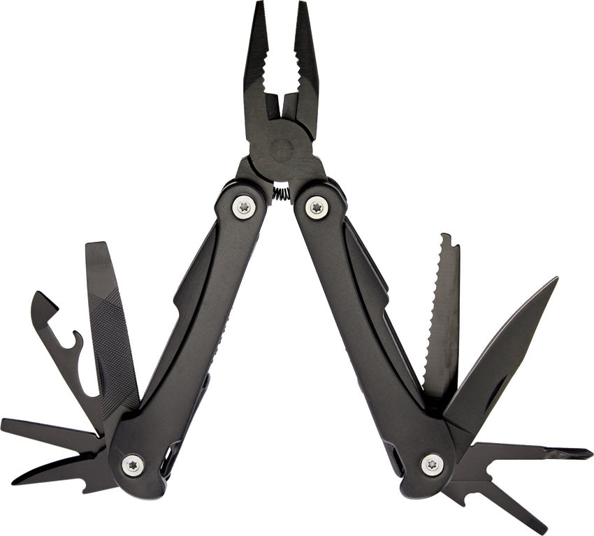 Bastion 13-in-1 Black Pocket Multi-Tool W/ Black Belt Sheath 230 ...