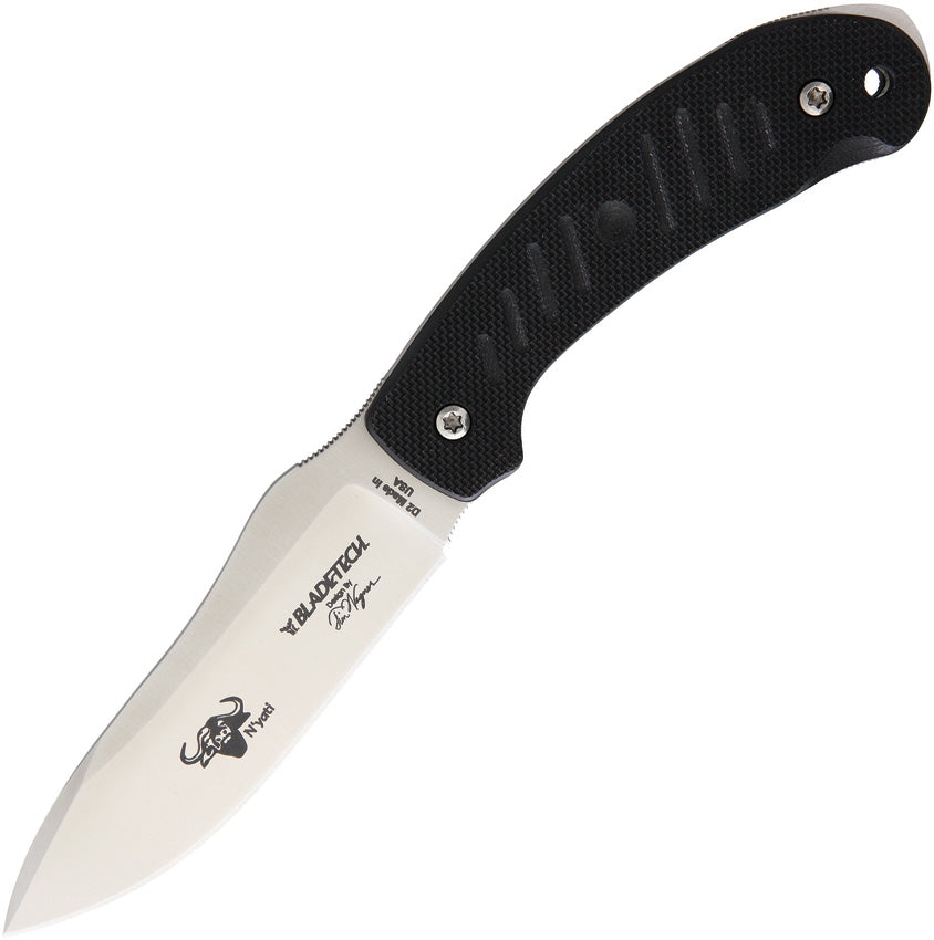 Blade Tech N-Yati Black G10 Tim Wegner Design D2 Steel Fixed Knife 10F ...