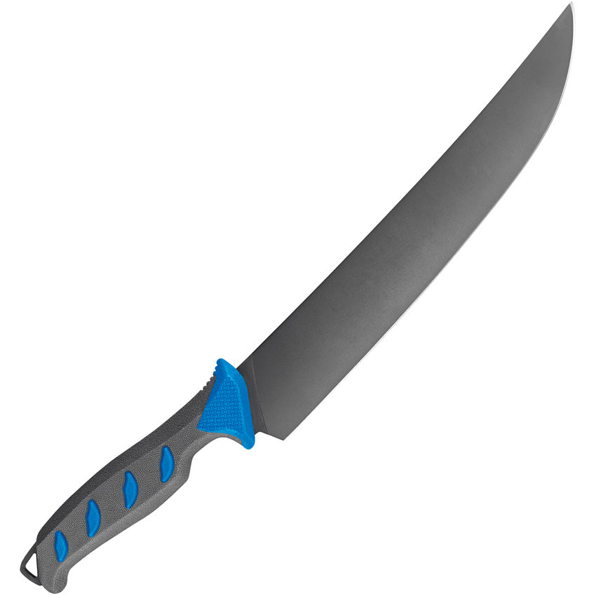 Buck Hookset Breaker Fillet Blue & Gray TPE 5Cr15MoV Fixed Blade Knife ...