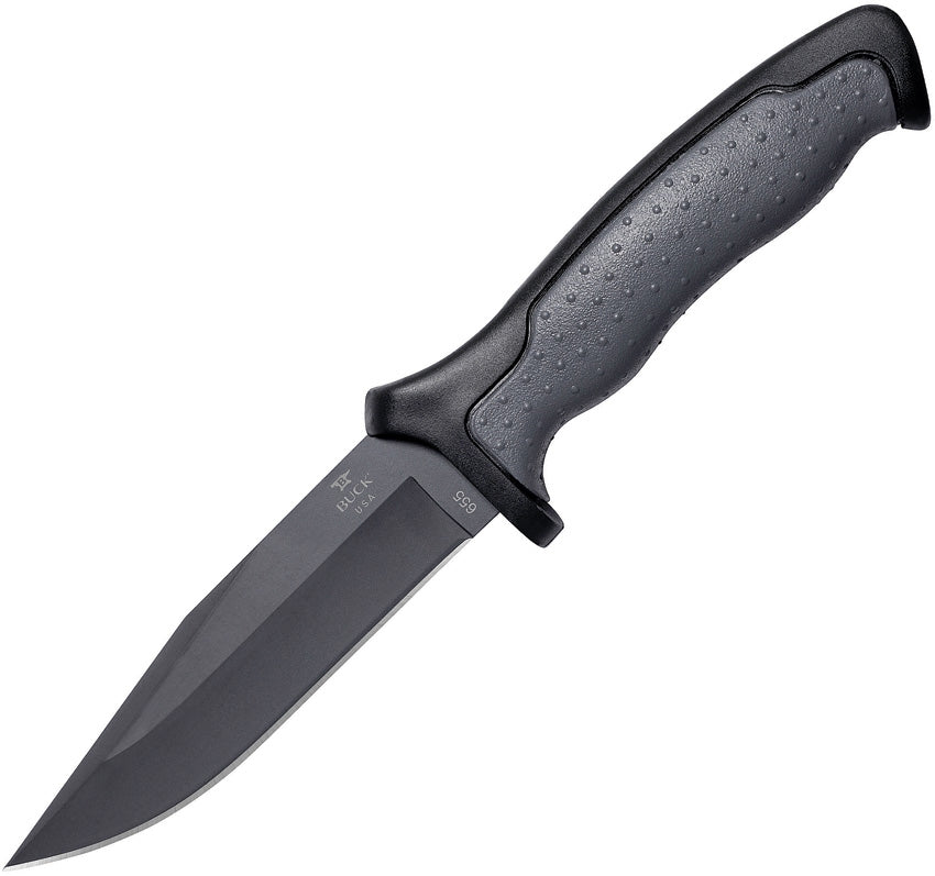 Buck Short Nighthawk Fixed Blade Knife 655GYS – Atlantic Knife Company