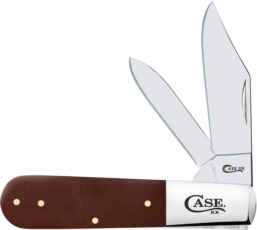 Case Cutlery Barlow Brown Synthetic Folding Two Blade Pocket Knife 117 ...