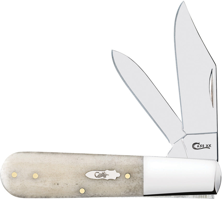 Case Cutlery Barlow Natural Bone Folding Two Blade Pocket Knife 13055 ...