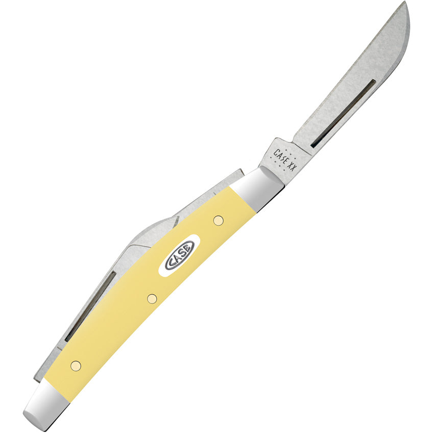 Case Cutlery Small Congress Yellow Pocket Knife | Atlantic Knife ...