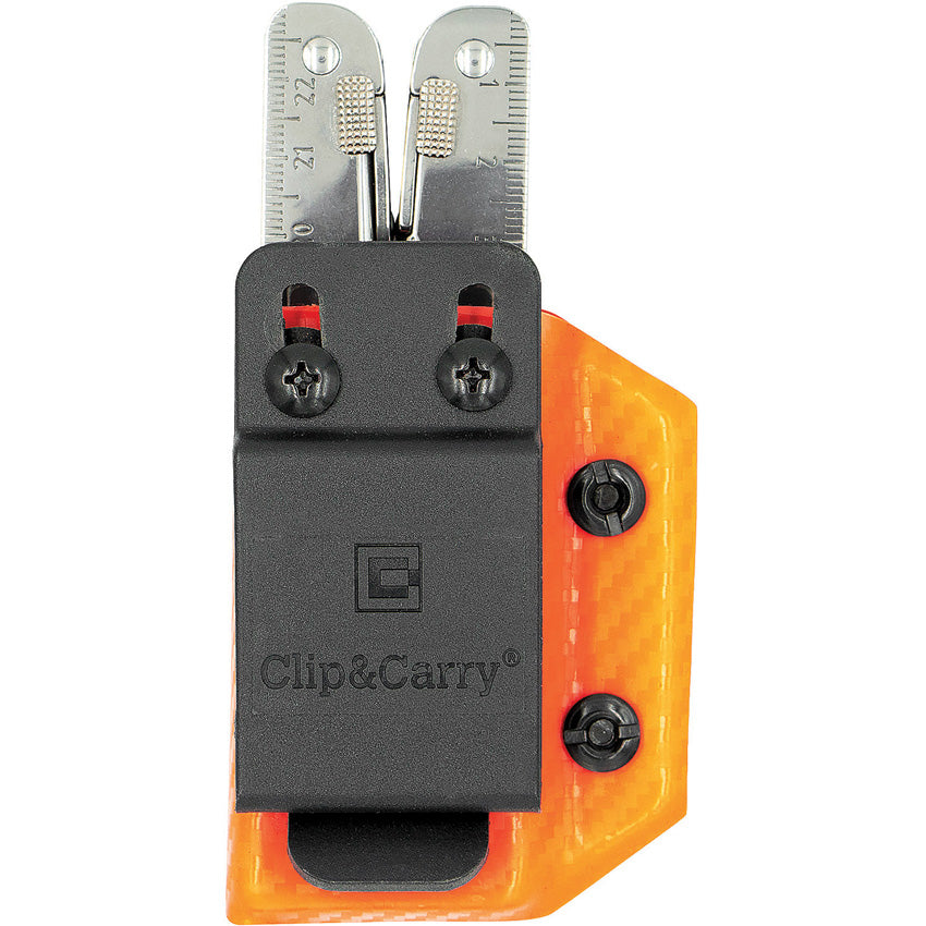 Clip & Carry Orange Kydex Victorinox Swiss Multi-Tool Models Belt Shea ...