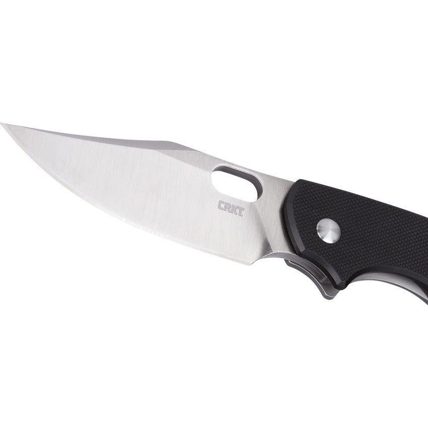 CRKT Pilar IV Framelock Black G10 Folding D2 Tool Steel Clip Point Poc ...