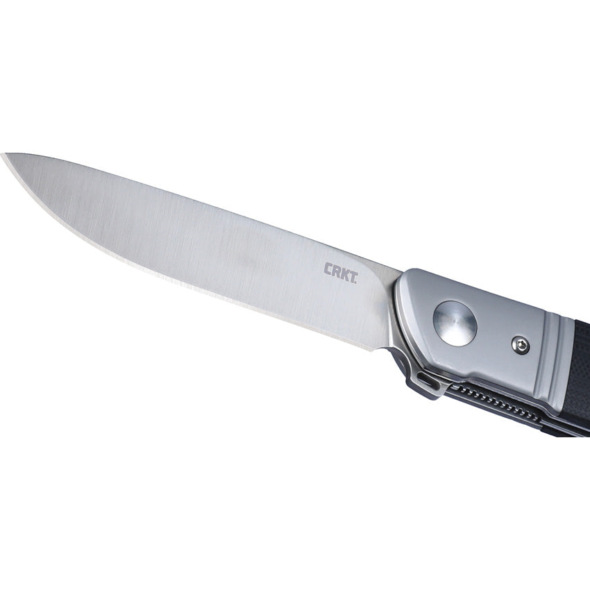 CRKT Bamboozled Linerlock A/O Black G10 Folding D2 Steel Pocket Knife ...