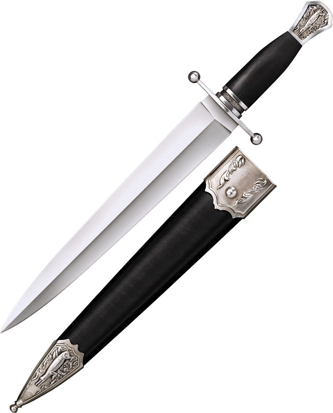 Cold Steel Arkansas Toothpick Dagger Leather Wrapped Fixed Blade Knife ...