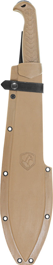 Condor Terrachete Machete Desert Tan 1075HC Fixed Blade Machete 285014 ...