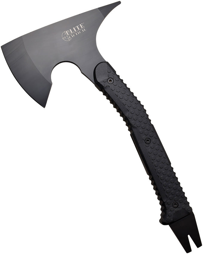 Elite Tactical Fixed 3Cr13 Ax Head Pry Bar Handle Axe w/ Belt Sheath A ...