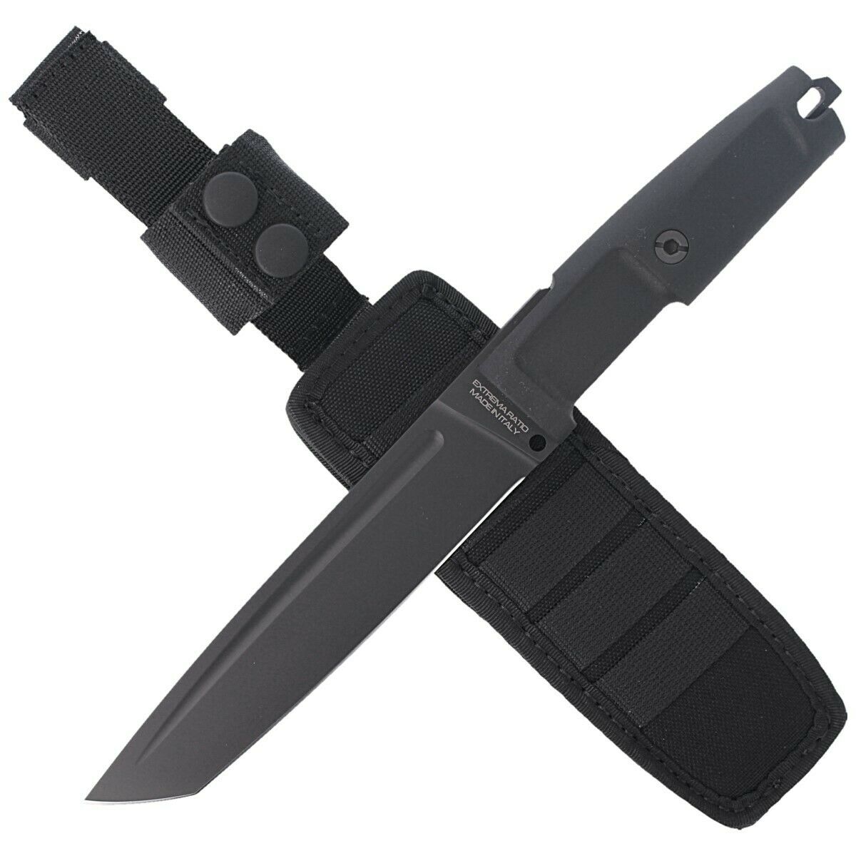 Extrema Ratio T4000 S Black Bohler N690 Fixed Blade Knife w/ Belt Shea ...