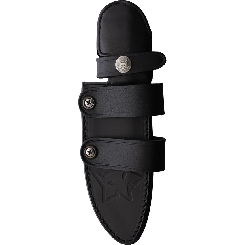 Fox Tokala Bison Micarta Niolox Steel Fixed Blade Knife w/ Belt Sheath ...