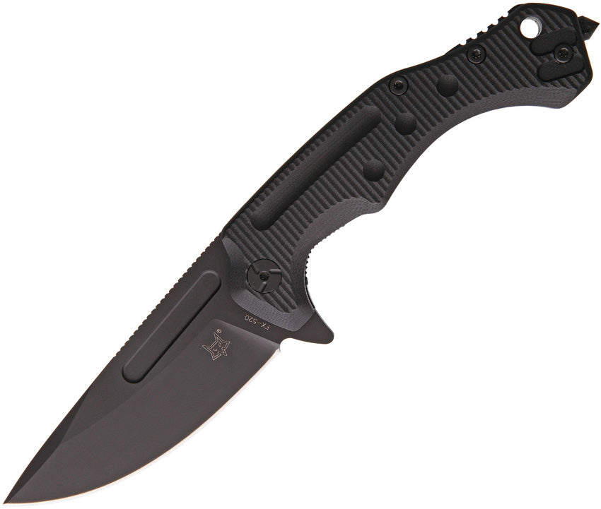 Fox Desert Fox Linerlock Black G10 N690Co Folding Knife 520 – Atlantic ...