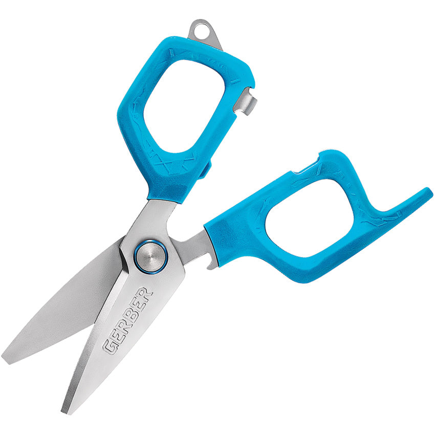 Gerber Neat Freak Braided Line Cutter Smoothj Blue 3Cr13 Steel Scissor ...