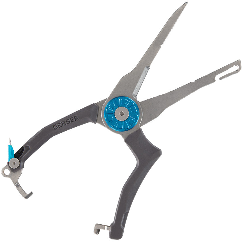 Gerber Hemoplier Hybrid Tool Cyan Smooth Aluminum Steel Multi-Tool 402 ...