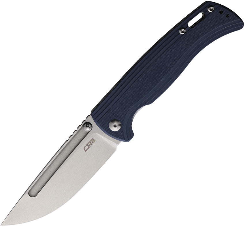 CJRB Resource Linerlock Blue-Gray G10 Folding AR-RPM9 Pocket Knife 193 ...