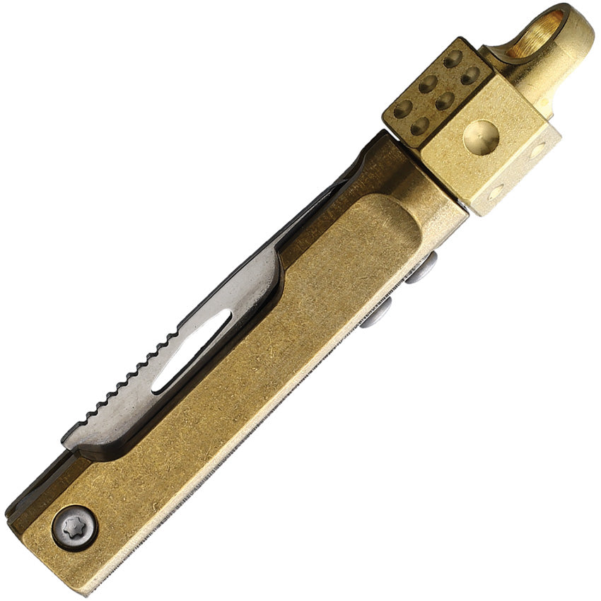 Ketuo Dice EDC Mini Brass Folding Stainless Steel Pocket Knife M001 ...