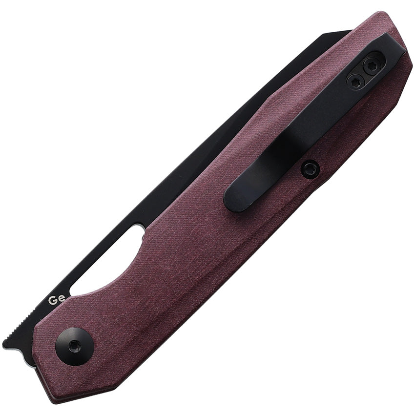 Kizer Cutlery Genie Pocket Knife Linerlock Richlite Folding 154CM Blad ...