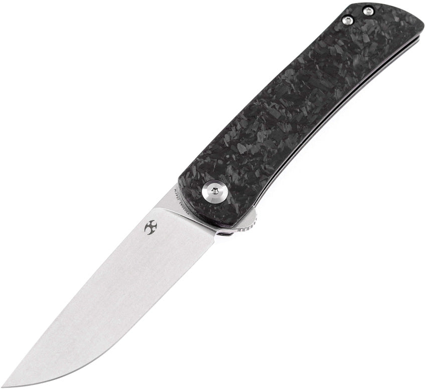 Kansept Knives Weasel Slip Joint Carbon Fiber Folding 154CM Pocket Kni ...