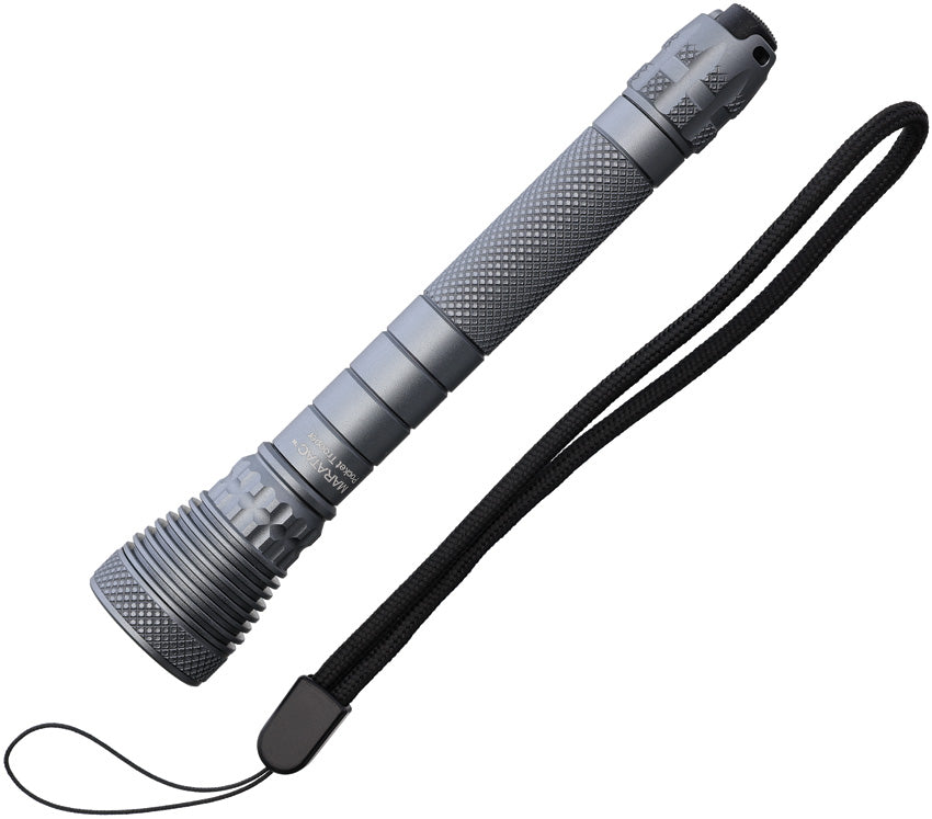 Maratac Pocket Trooper Smooth Gray Water Resistant Flashlight RA48 ...